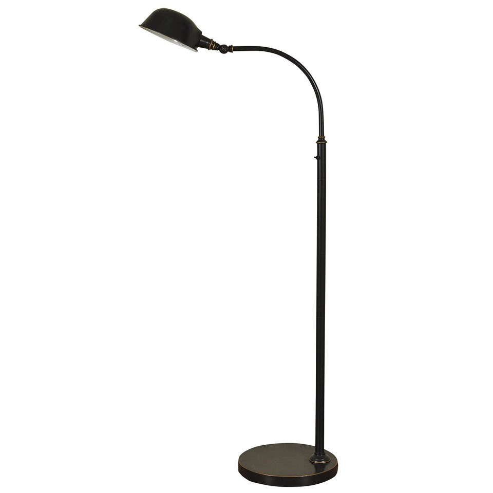 51" Adjustable Led Floor Lamp, Dark Bronze - Louis Mohana Furniture ...